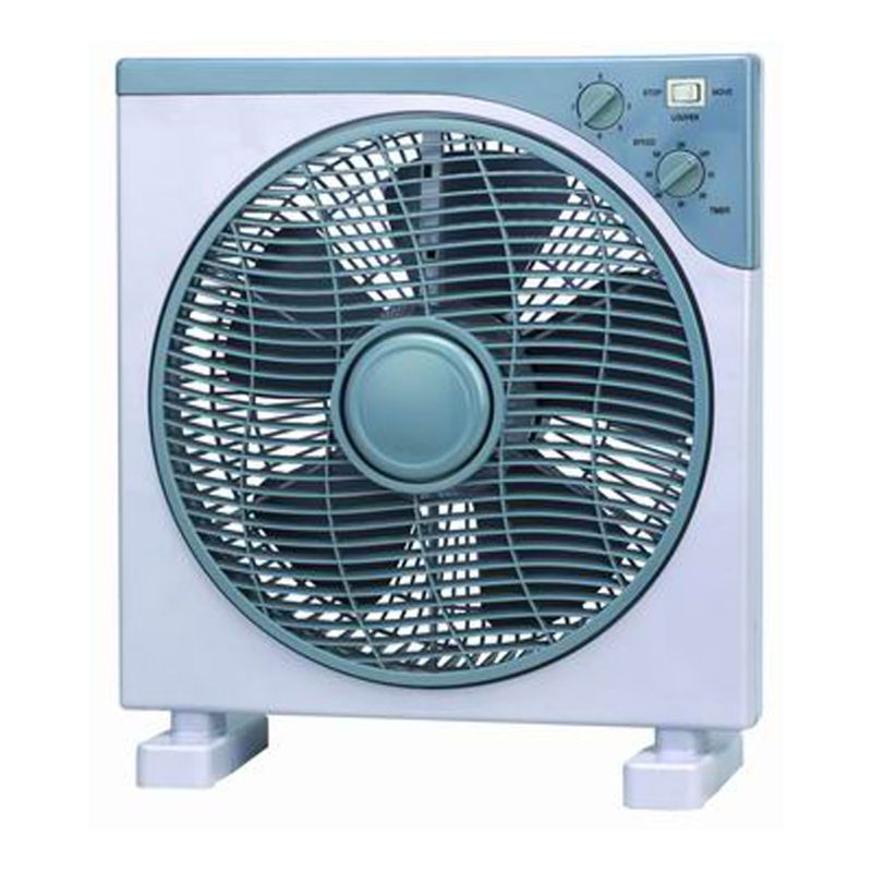 Nobel 12" Blade Box Fan, 3 Speed, Oscillation, Copper Motor, 5 ...
