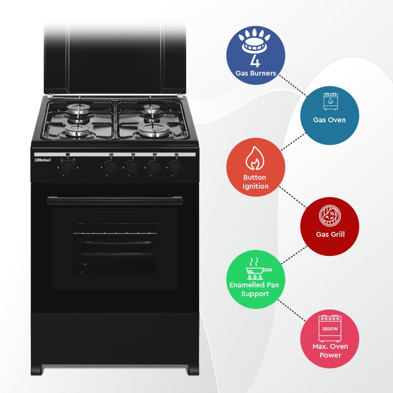 Nobel Cooking Range NGC5000BK