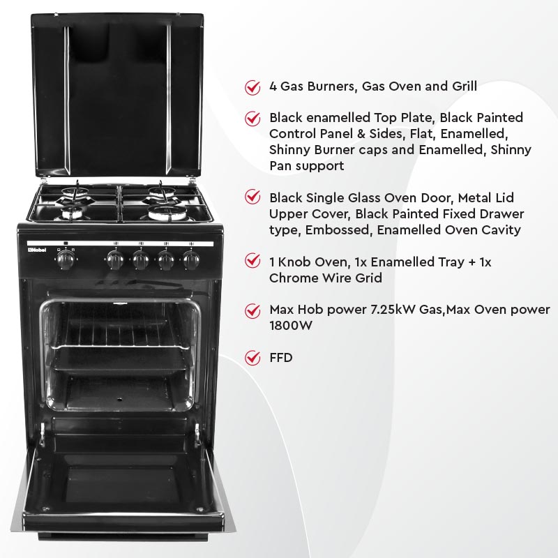 Nobel Cooking Range NGC5000BK