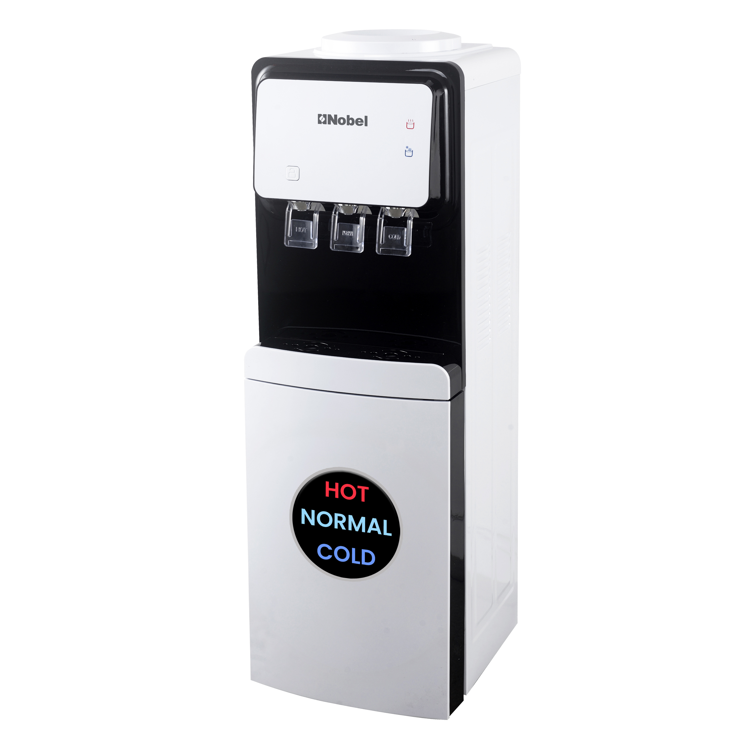 Nobel 3 Tap Water Dispenser, Freestanding Dispenser, Hot, Normal & Cold ...